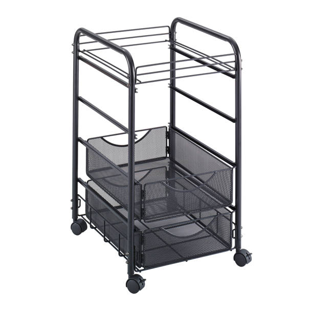 Safco Products Onyx Mesh Mobile File Cart Cube & Reviews | Wayfair