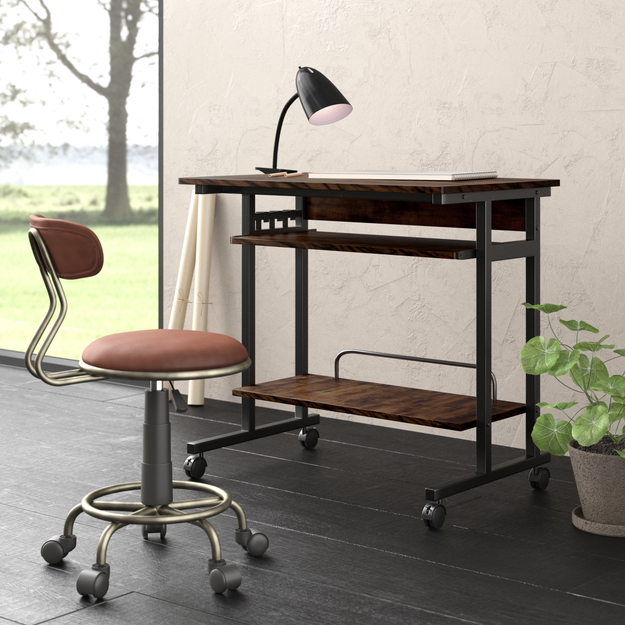 The Twillery Co.® Jacobson Desk | Wayfair