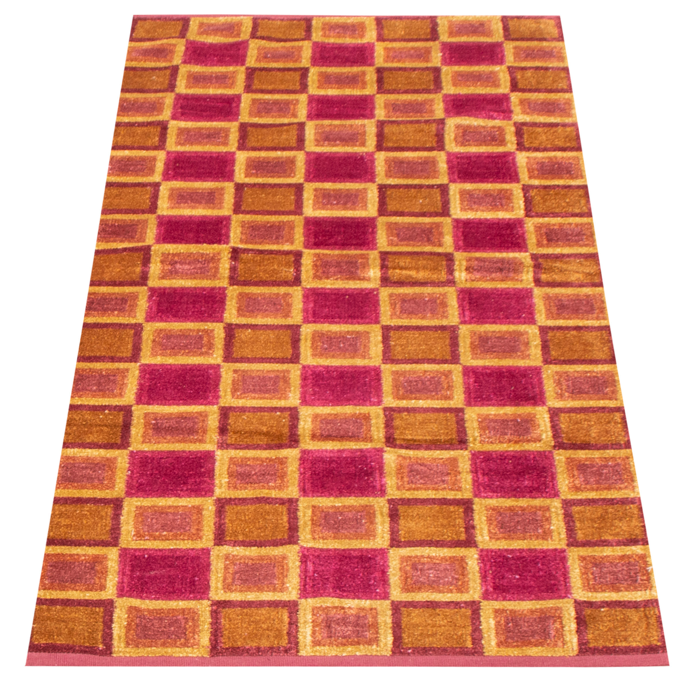 Dakota Fields Ammanda Flatweave Cream/Pink/Orange Rug | Wayfair
