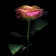 Red Barrel Studio® The Glowing Rose by Magda Indigo - Gallery-Wrapped ...
