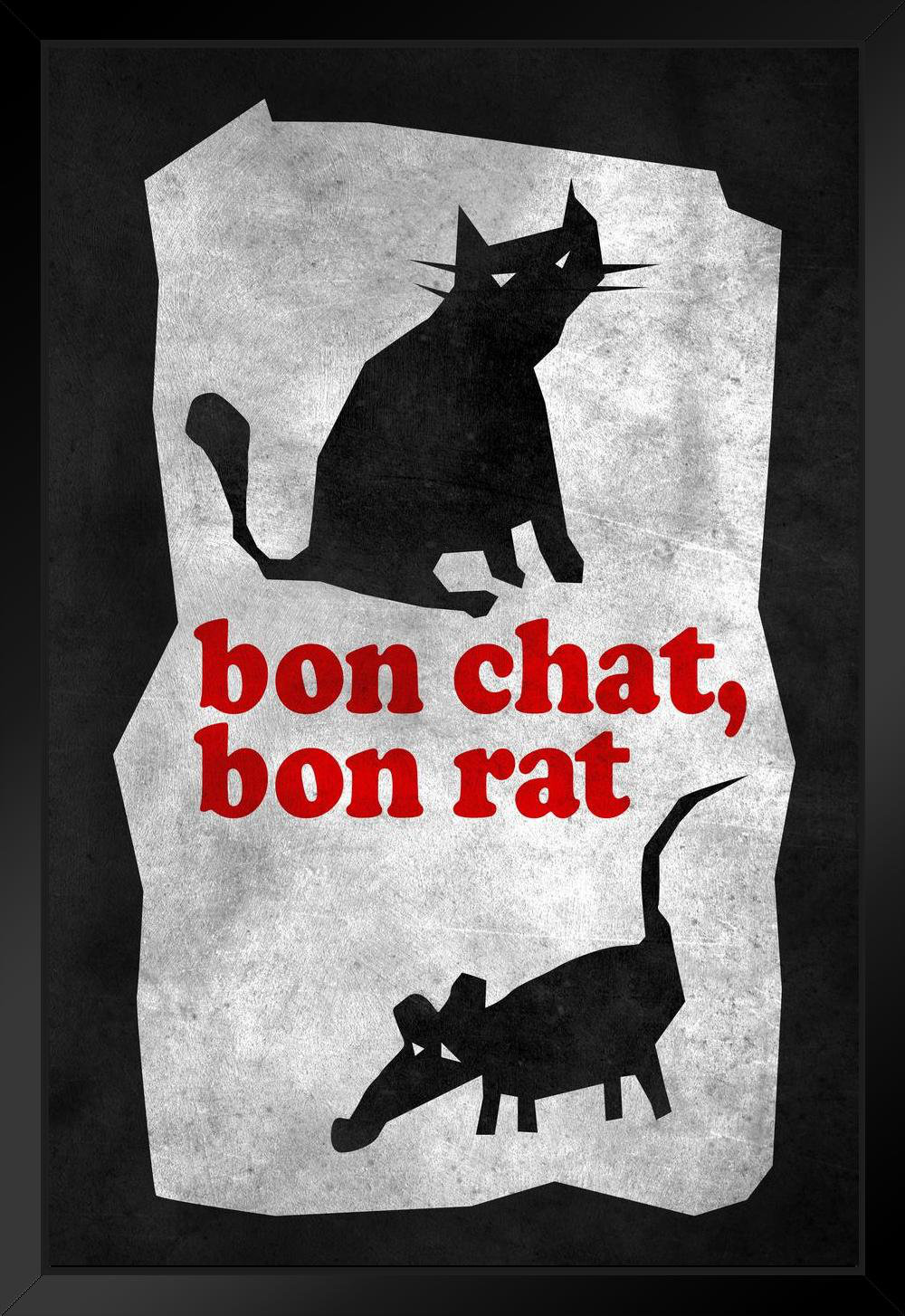 Red Barrel Studio® Bon Chat Bon Rat Tit For Tat Vintage Illustration ...