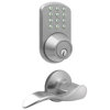 Milocks Complete Entry Lever Set with Electronic Deadbolt & Reviews ...