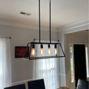 Gracie Oaks Elutheria 4 - Light Kitchen Island Linear Pendant & Reviews ...