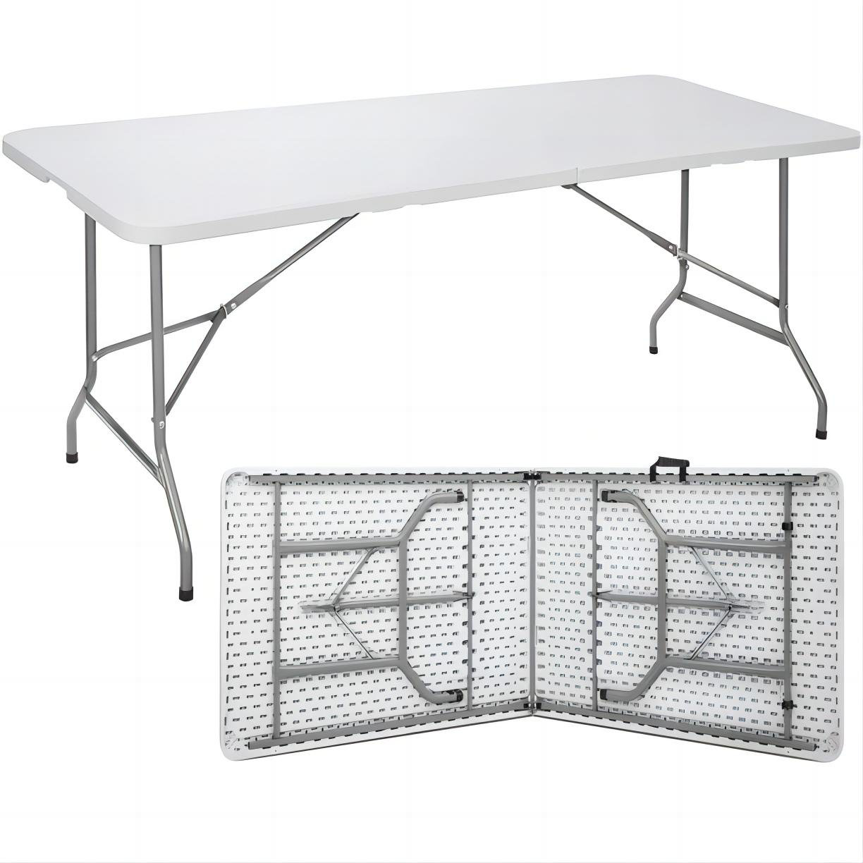Wewdigi 71'' Plastic Rectangular Folding Table | Wayfair