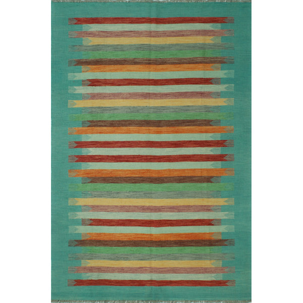 Union Rustic Winchester Kilim Zafar Rust Rug | Wayfair