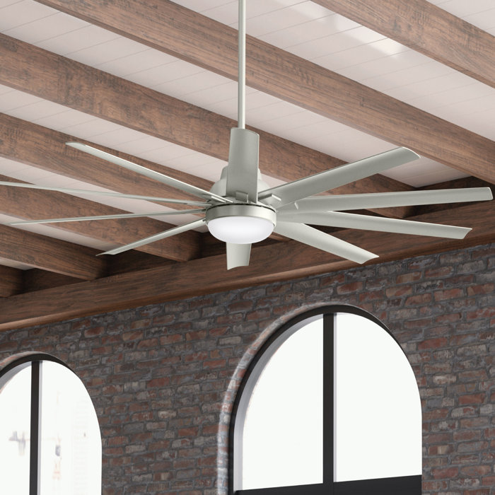 Hunter Fan 72'' Overton 10 - Blade Standard Ceiling Fan with Wall ...