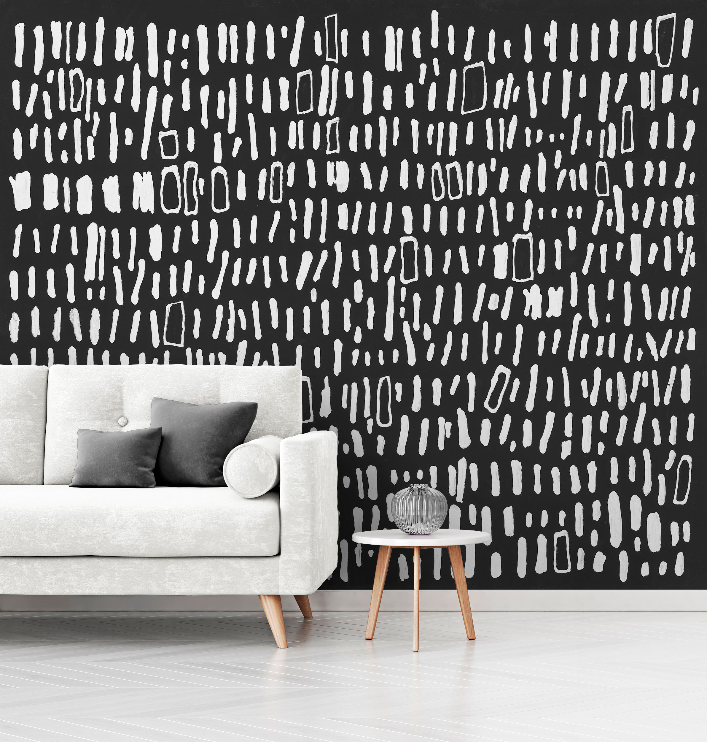 CasaFineArts Tribal Code Wall Mural | Wayfair