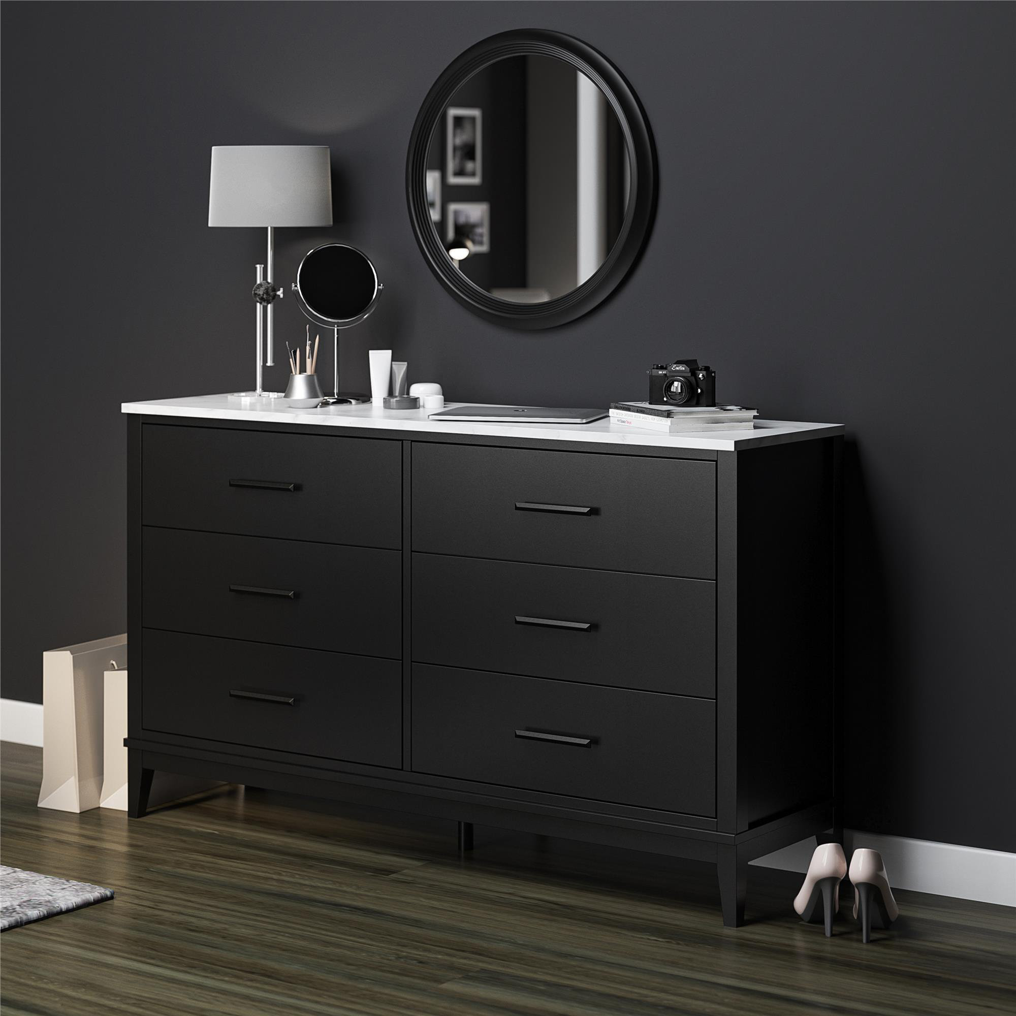 Lark Manor Alatea 6 - Drawer Dresser | Wayfair