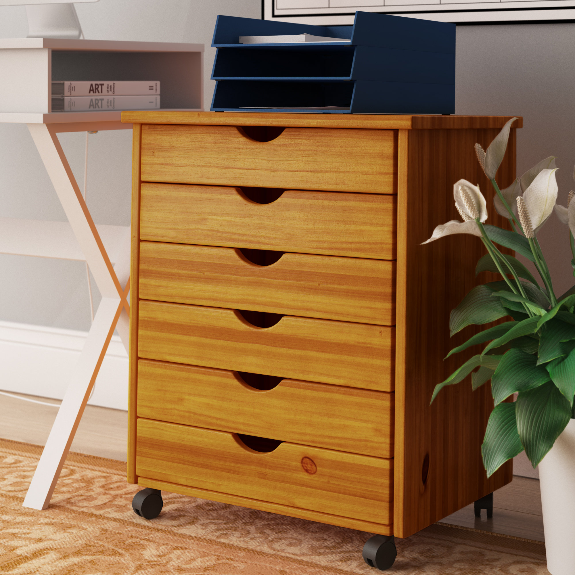 Rebrilliant Pitts 6 Drawer Storage Chest & Reviews | Wayfair