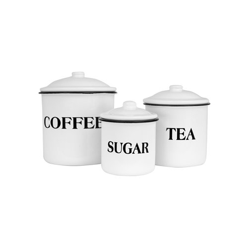 Gracie Oaks 3 Piece Container Set & Reviews | Wayfair