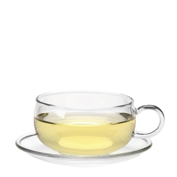 tea exclusive Glas-Teetasse und Unterteller | Wayfair.de