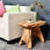 August Grove® Kinloch 17.5'' Tall Solid Wood Accent Stool & Reviews ...