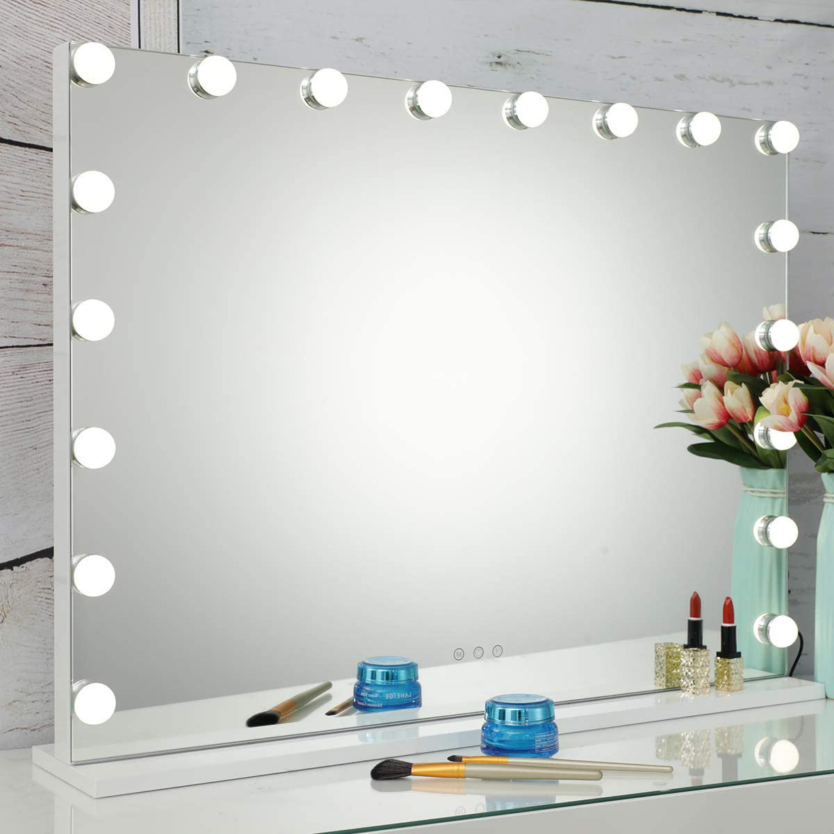 Orren Ellis Gerlad Rectangle LED Mirror & Reviews | Wayfair