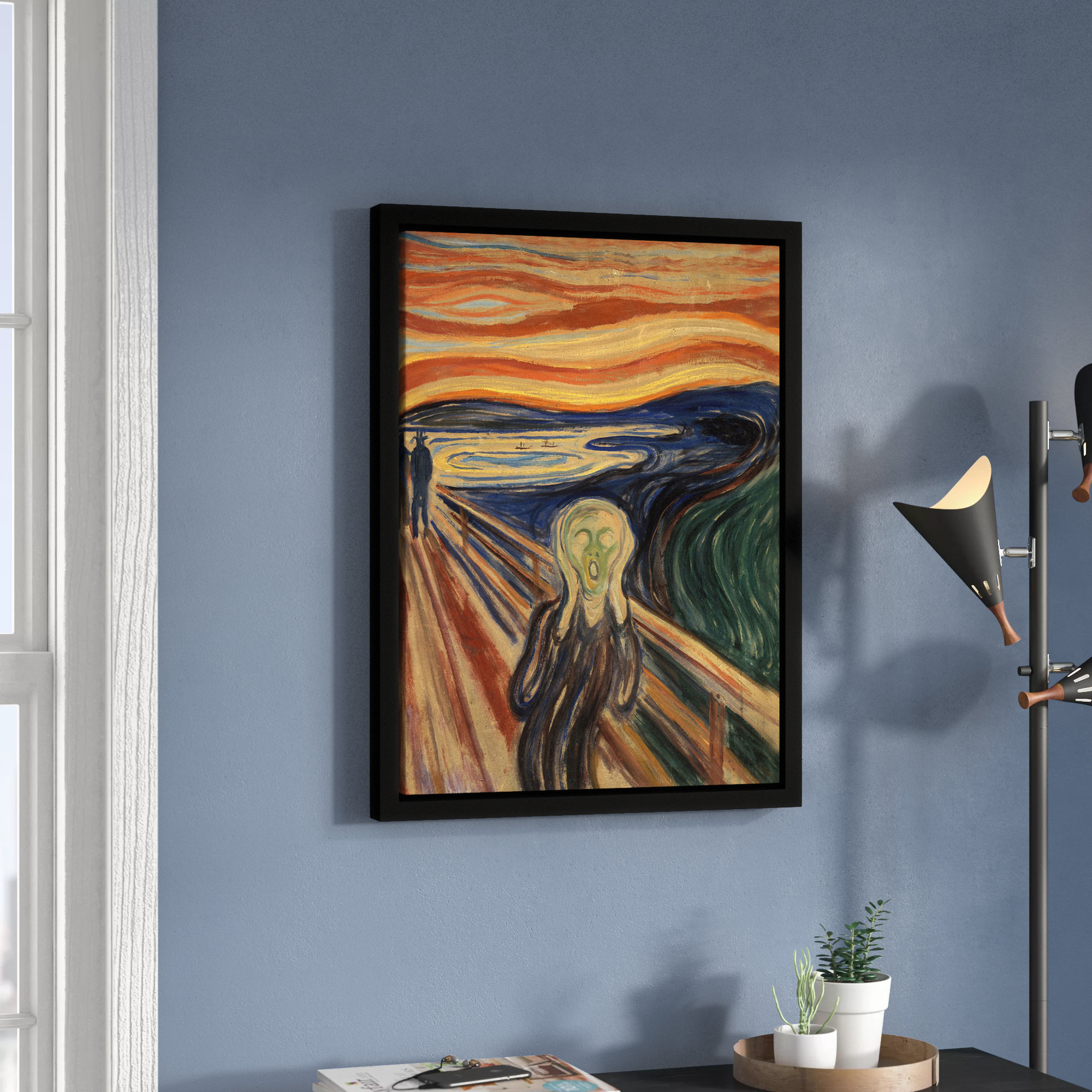 Vault W Artwork The Scream by Edvard Munch - Graphic Art on Canvas ...