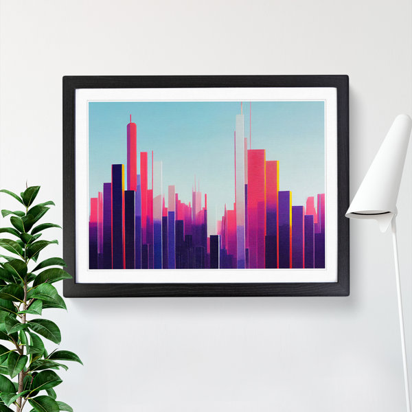 17 Stories XH1022-610X An Enthralling Skyscraper Skyline Abstract ...