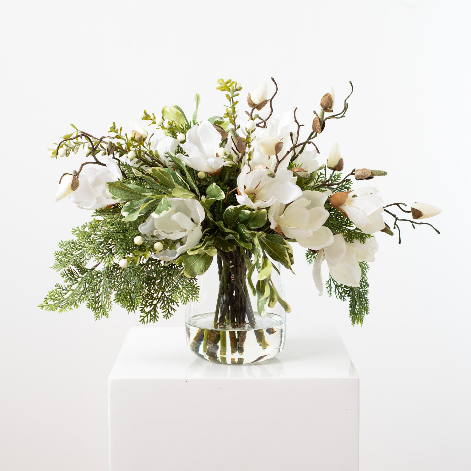 DarbyCreekTrading Floral Mixed Centerpiece in Vase | Wayfair