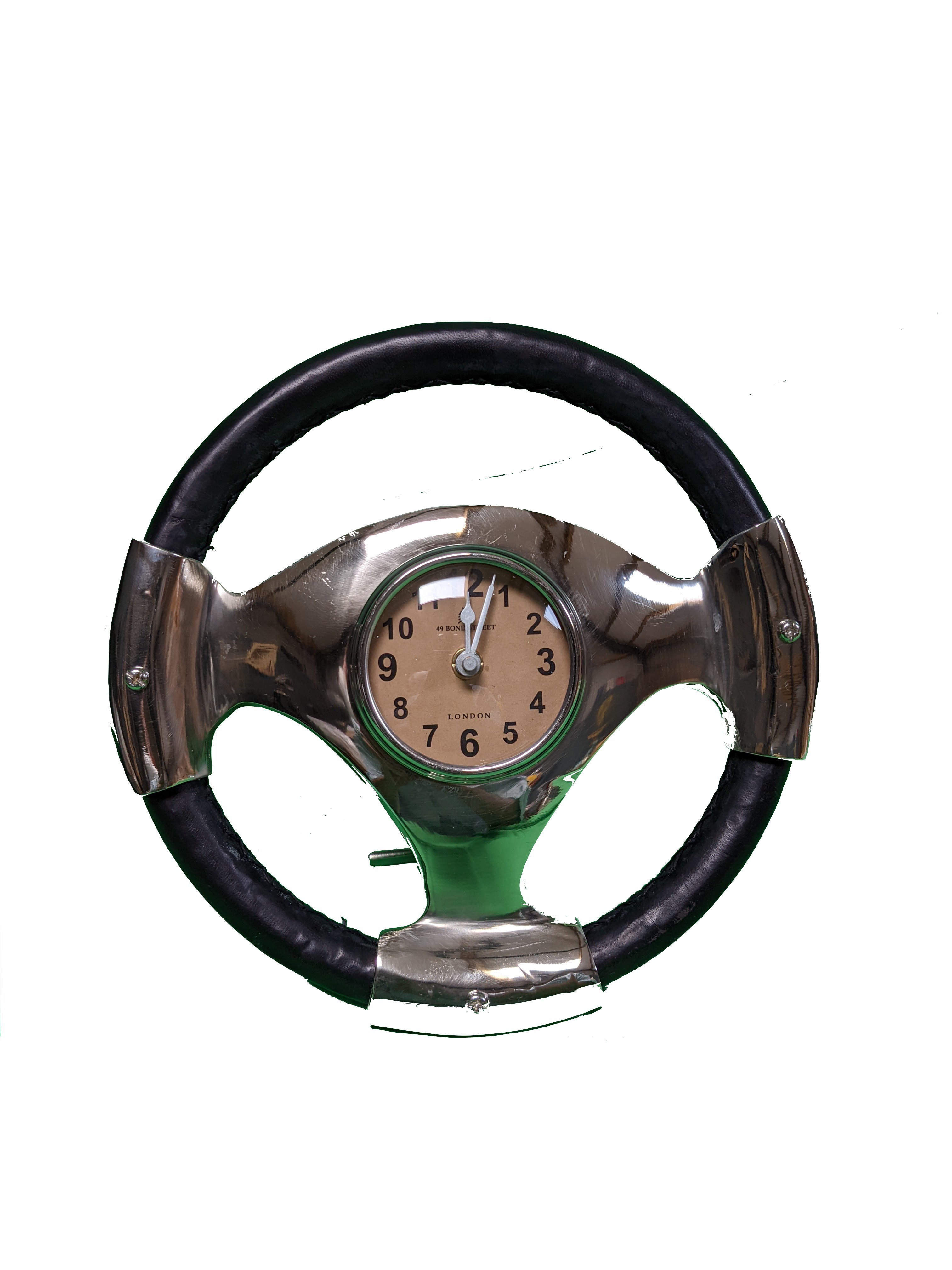 Breakwater Bay Steering Wheel Clock With Fold Out Stand | Wayfair.co.uk