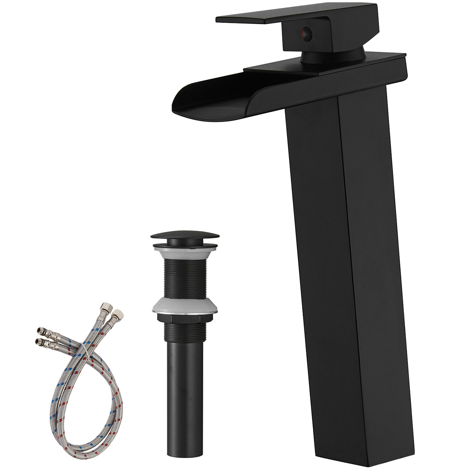 VIBRANTBATH Vessel Sink Bathroom Faucet with Drain Assembly | Wayfair