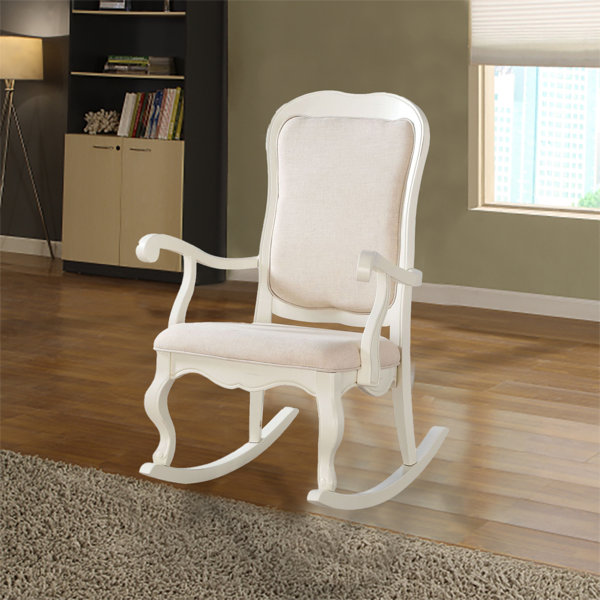 One Allium Way® Brookwood Sharan Rocking Chair In Fabric | Wayfair