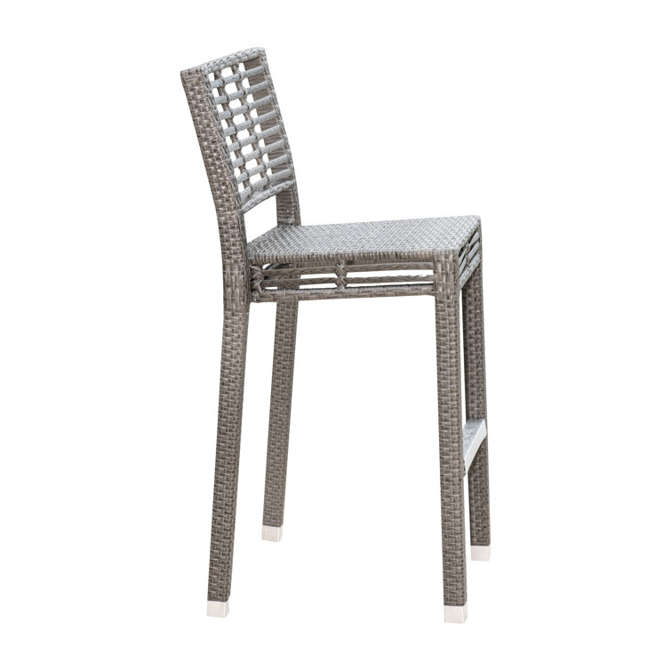 Panama Jack Graphite 43" Patio Bar Stool | Wayfair