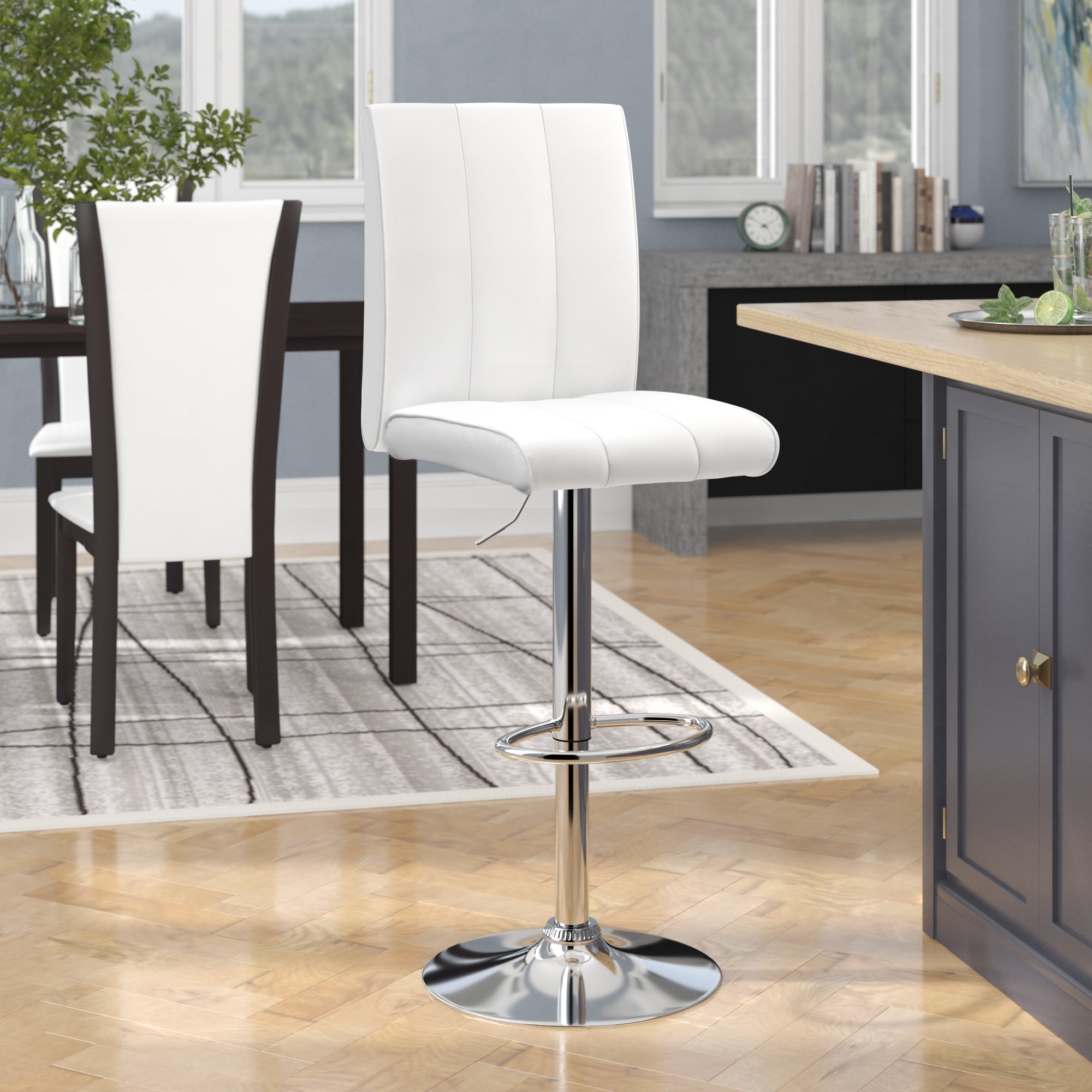 Winnols Swivel Adjustable Height Bar Stool 2024 www.alhudapk