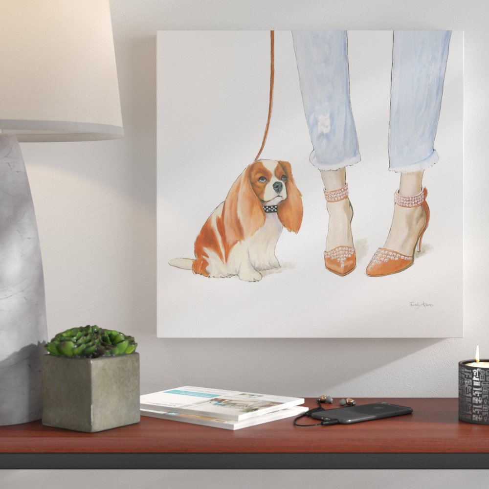 Wrought Studio Furry Fashion Friends IV by Emily Adams - Print on ...