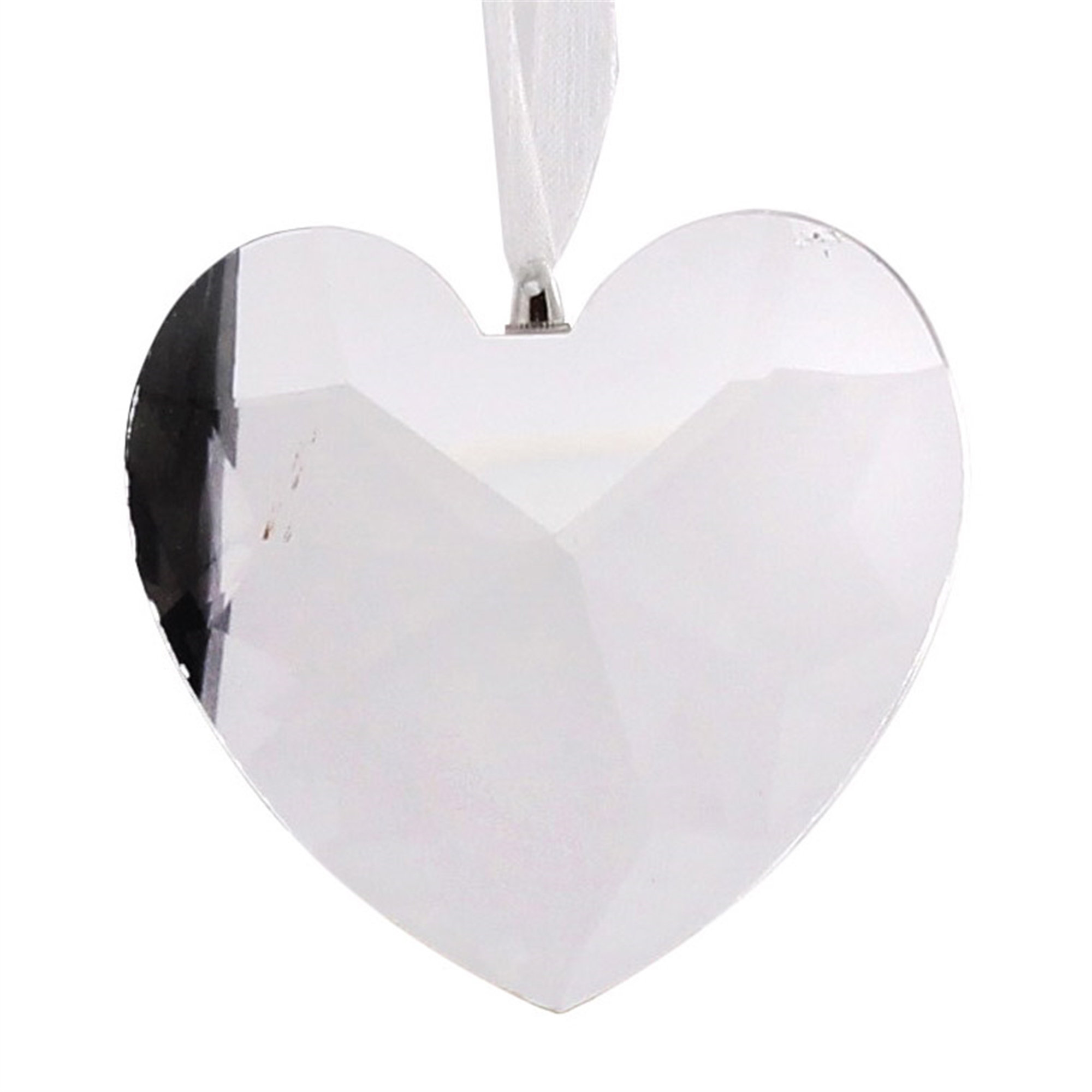 Everly Quinn Glass Heart Prism Sculpture | Wayfair