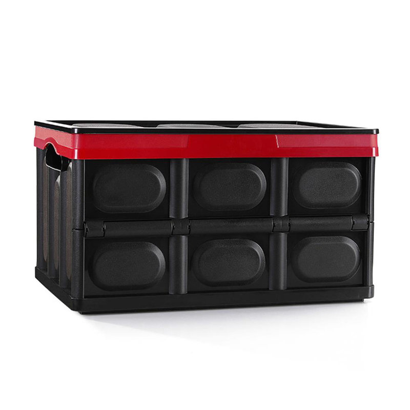 Rebrilliant Collapsible Car Trunk Organizer Plastic Box | Wayfair