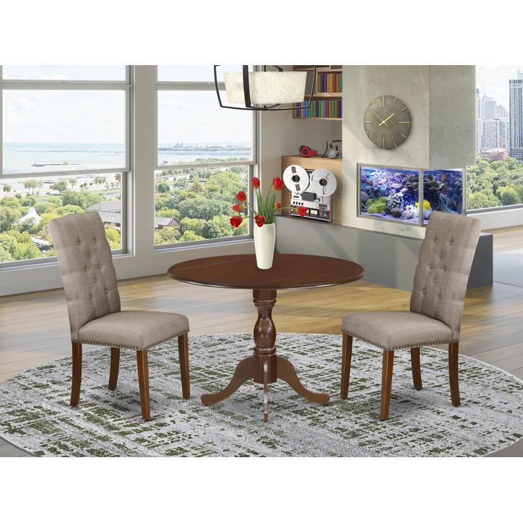 Alcott Hill® Xenia Solid Wood Dining Set | Wayfair