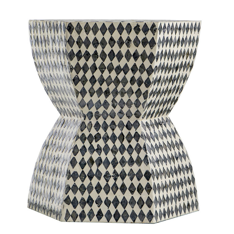 Bungalow Rose 17'' Tall Decorative Stool | Wayfair