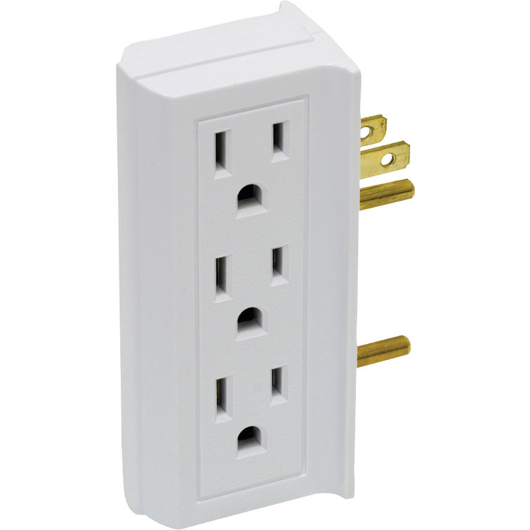 GE Wall Mounted Triplex Outlet - Wayfair Canada