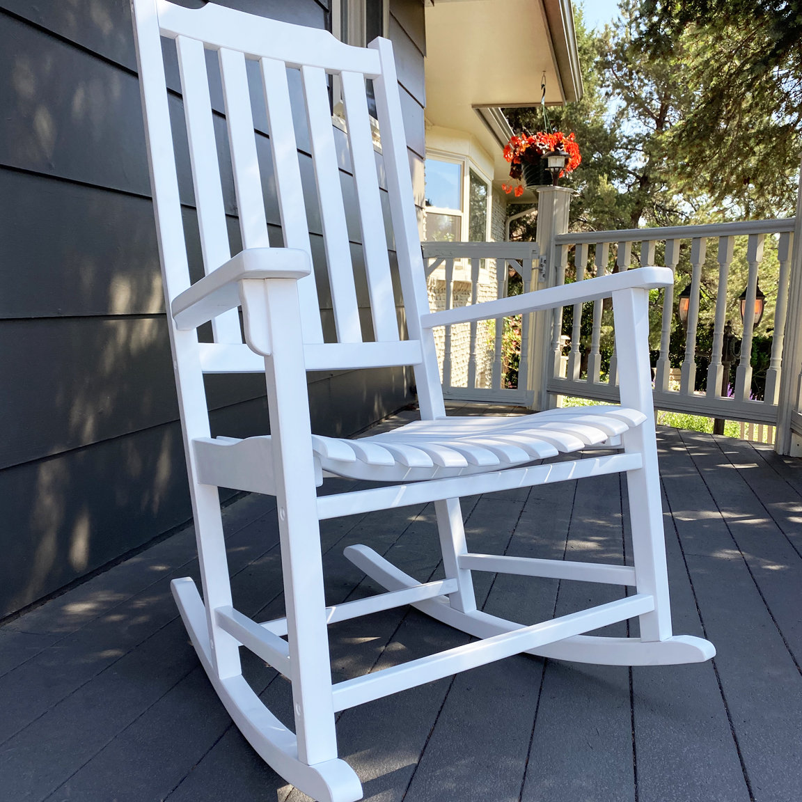 Frontera Americana Resort Solid Wood Rocking Chair & Reviews | Wayfair