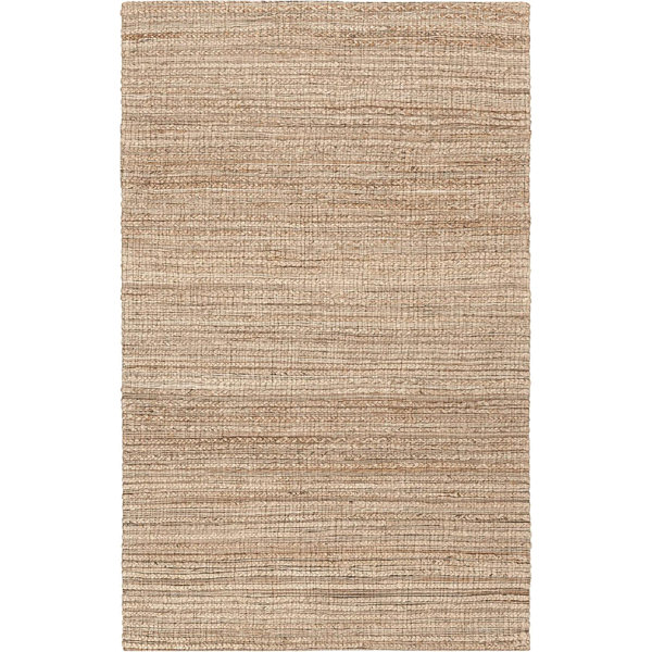 Dovecove Caton Solid Color Hand Braided Jute Indoor / Outdoor Area Rug ...