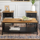 Wayfair | Black Coffee Table Sets You'll Love in 2021