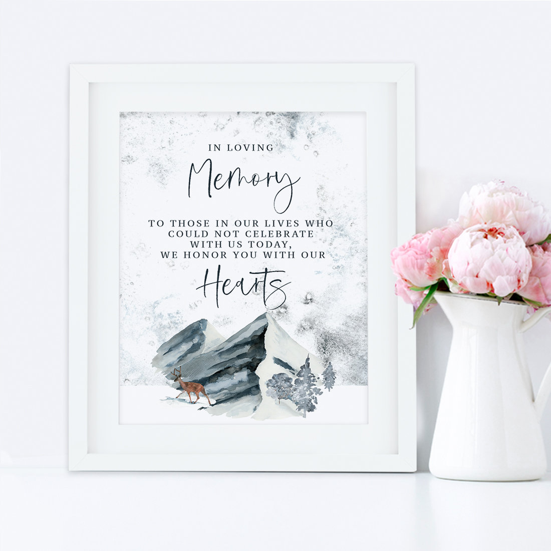 Koyal Wholesale in Loving Memory Party Sign | Wayfair