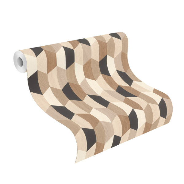 George Oliver Graciani Geometric Wallpaper | Wayfair