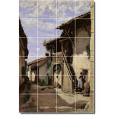 Picture-Tiles.com 36" x 96" Ceramic Painting Decorative Mural Tile 12 ...