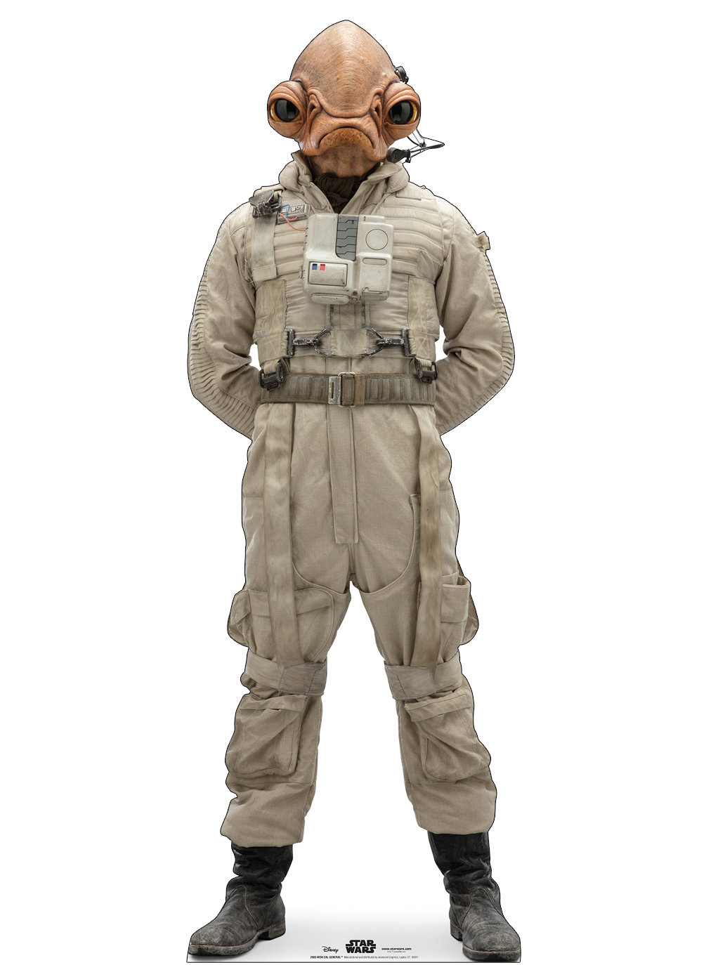 Advanced Graphics Mon Cal General (Star Wars IX) Cardboard Standup ...