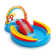 Intex 9.75ft x 6.3ft x 53in Rainbow Slide Kids Play Inflatable Pool ...