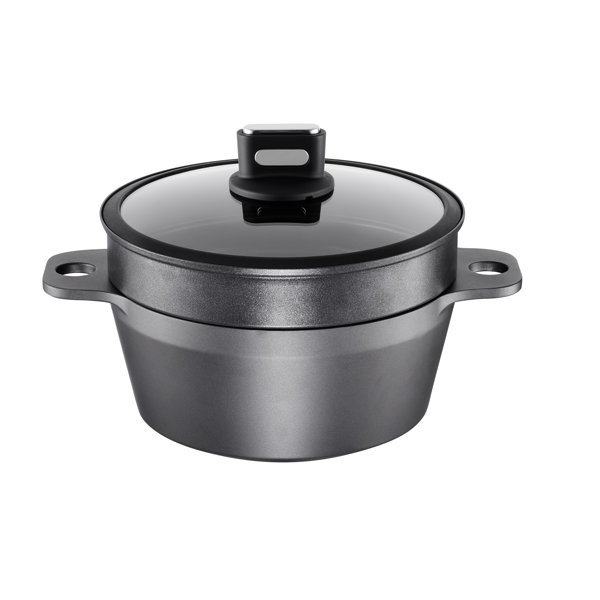ROHE Germany 4 Piece Aluminium Non Stick Cookware Set | Wayfair.co.uk