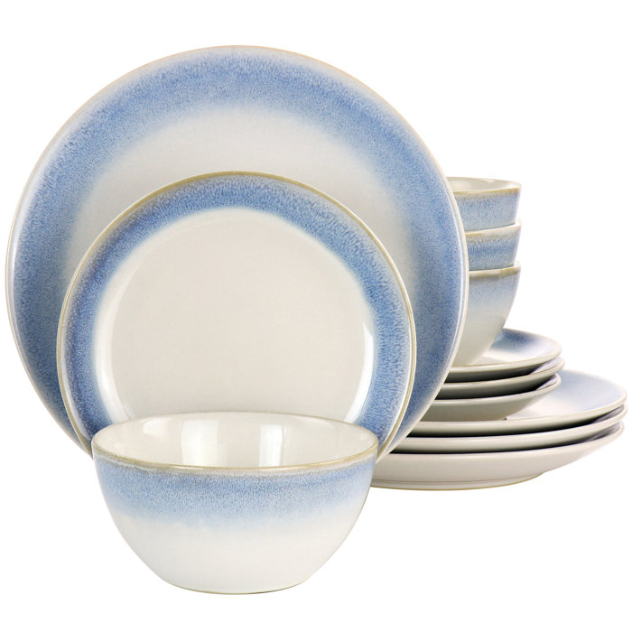 Martha Stewart Ceramic Dinnerware Set - Service for 4 | Wayfair