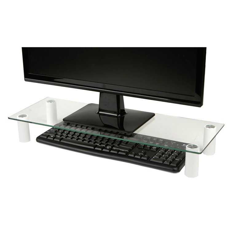Mind Reader Glass Monitor Stand Riser & Reviews - Wayfair Canada