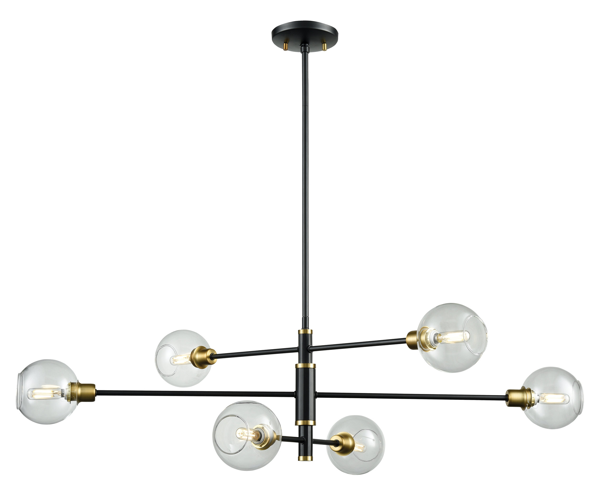 Brayden Studio® Tavera 6 - Light Dimmable Tiered Chandelier | Wayfair