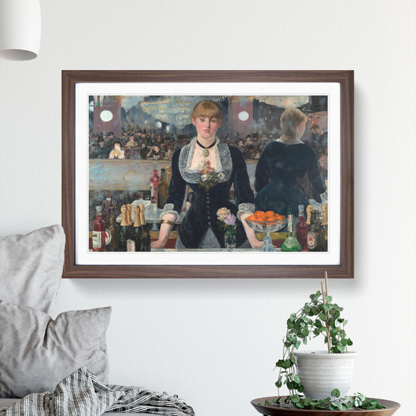 East Urban Home A Bar at the Folies-Bergere by Edouard Manet - Picture ...