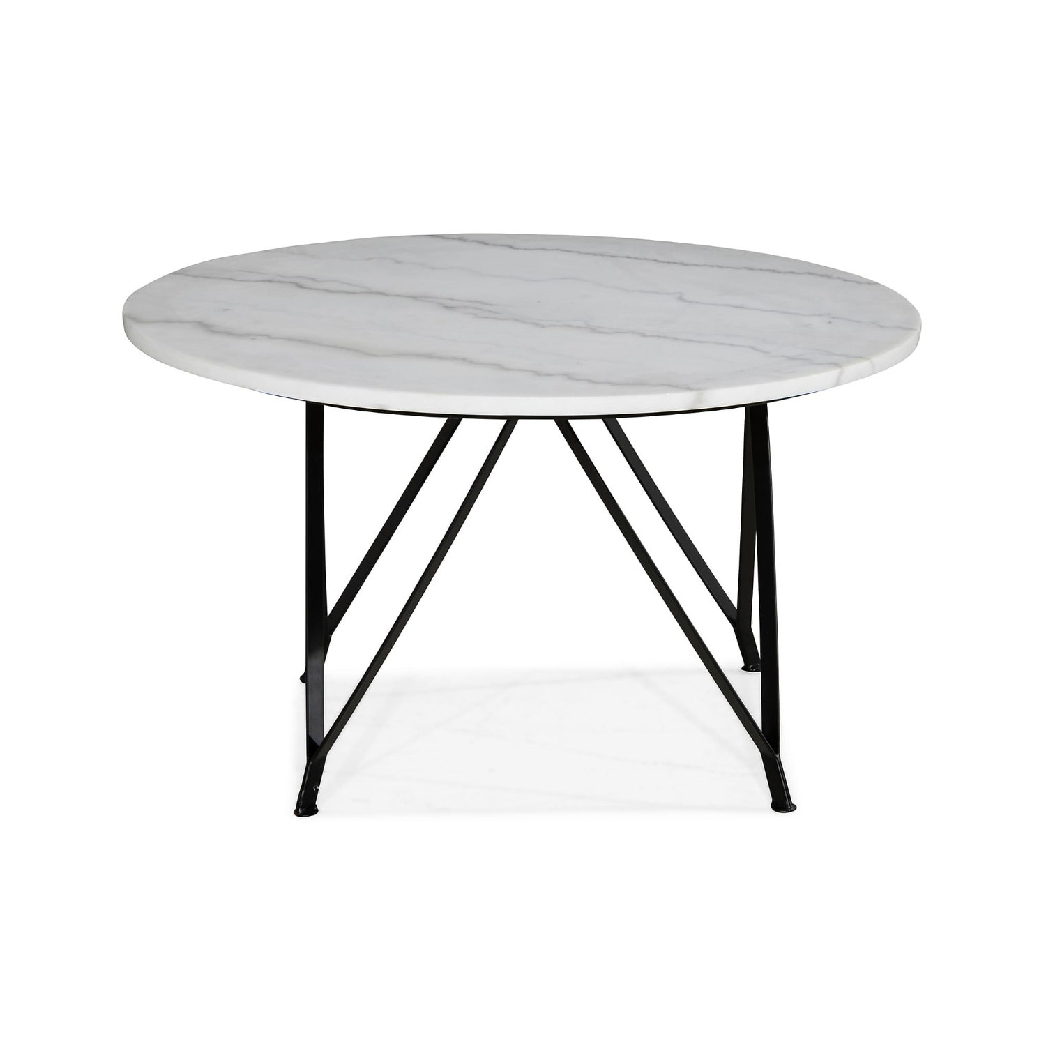 Ivy Bronx Carrie Coffee Table 80 Cm Round Marble | Wayfair.co.uk