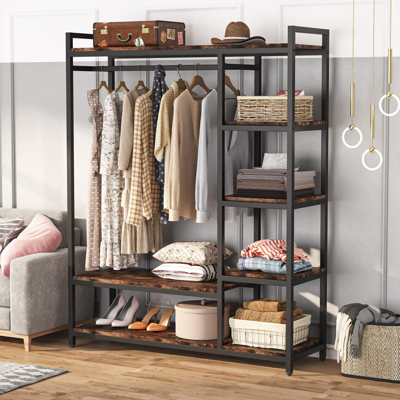 17 Stories Krina 47'' Clothes Rack & Reviews | Wayfair