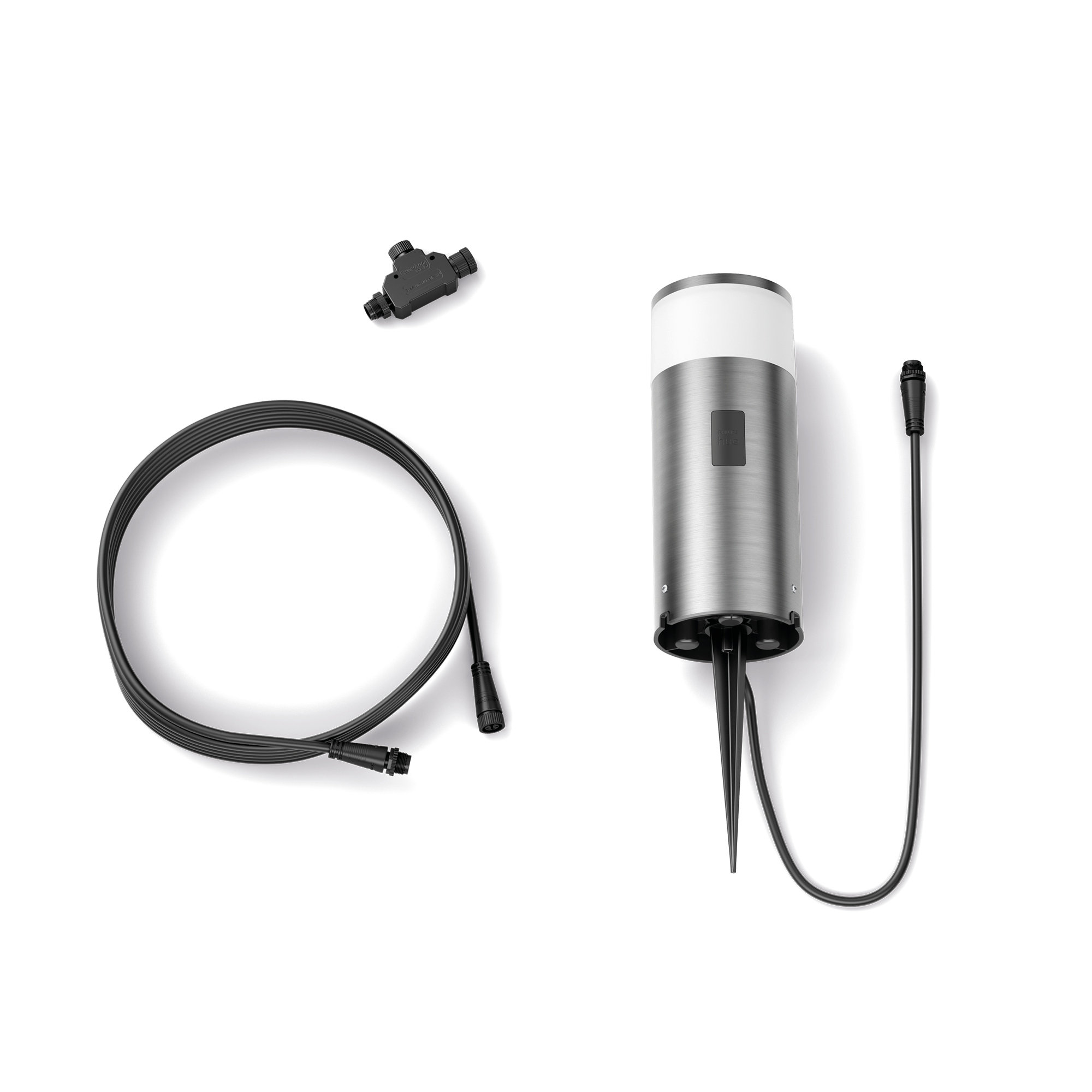 Philips Hue Calla White and Colour Ambiance LED Smart Outdoor Pedestal ...