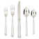 Fortessa Doria Stainless Steel Flatware - Set of 5 | Wayfair