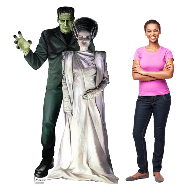 Advanced Graphics Frankenstein and His Bride Life Size Cardboard ...