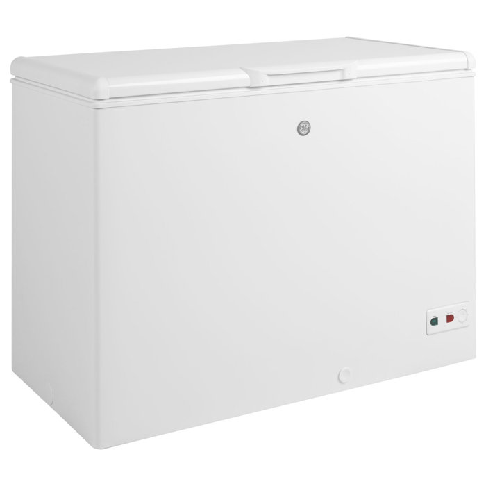 GE Appliances 10.7 Cubic Feet cu. ft. Garage Ready Chest Freezer with ...